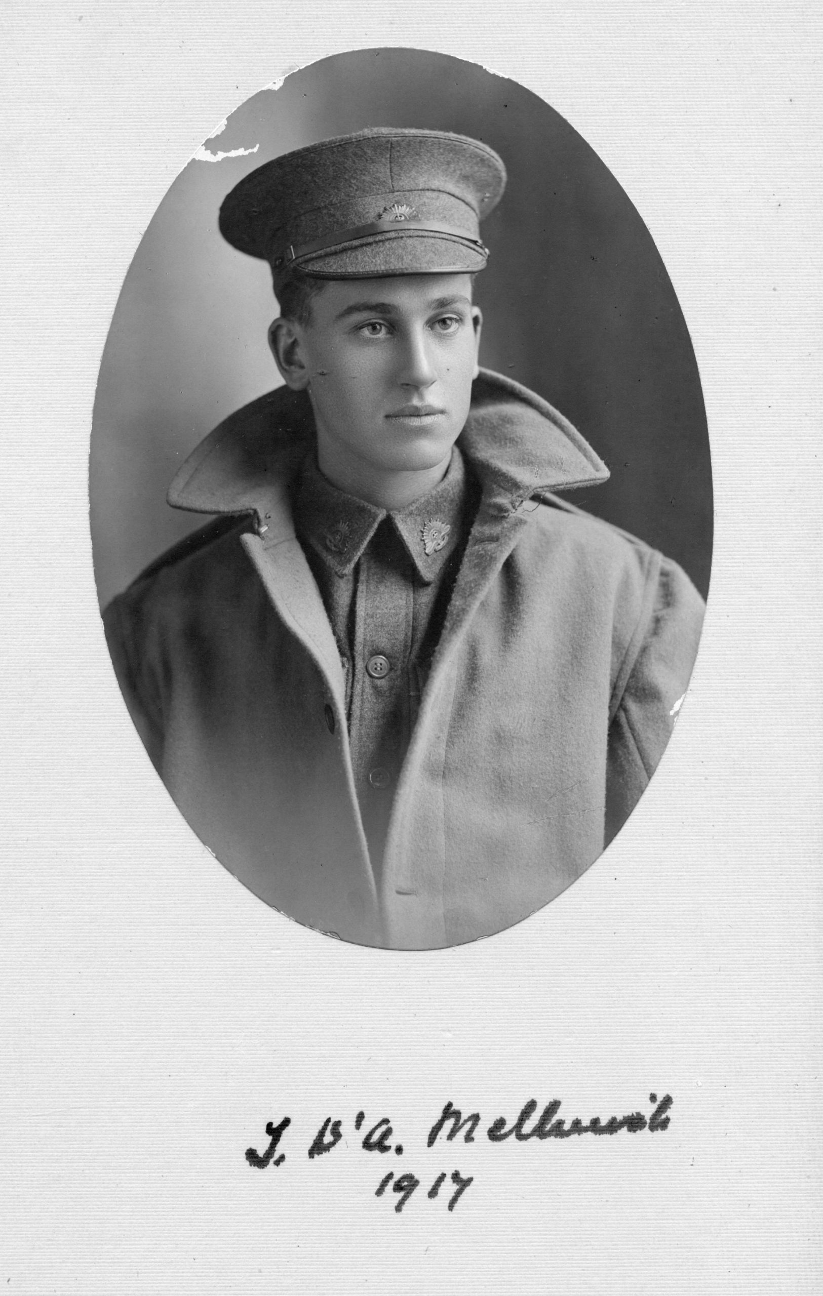 Anzac Stories: Theodore Melhuish. A Survivor of WW1